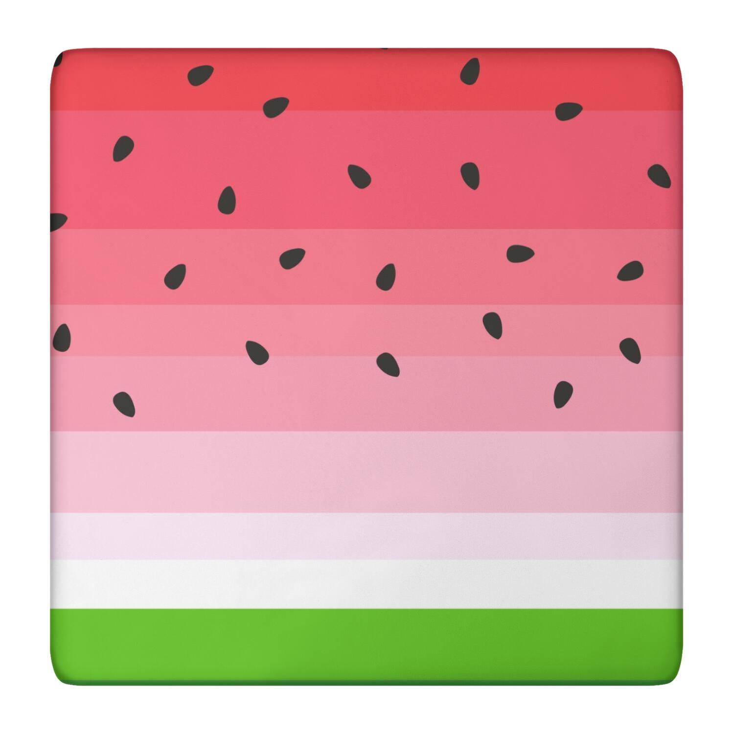 Refreshing Watermelon Elastic Table Cover - Square Tablecloth for ...