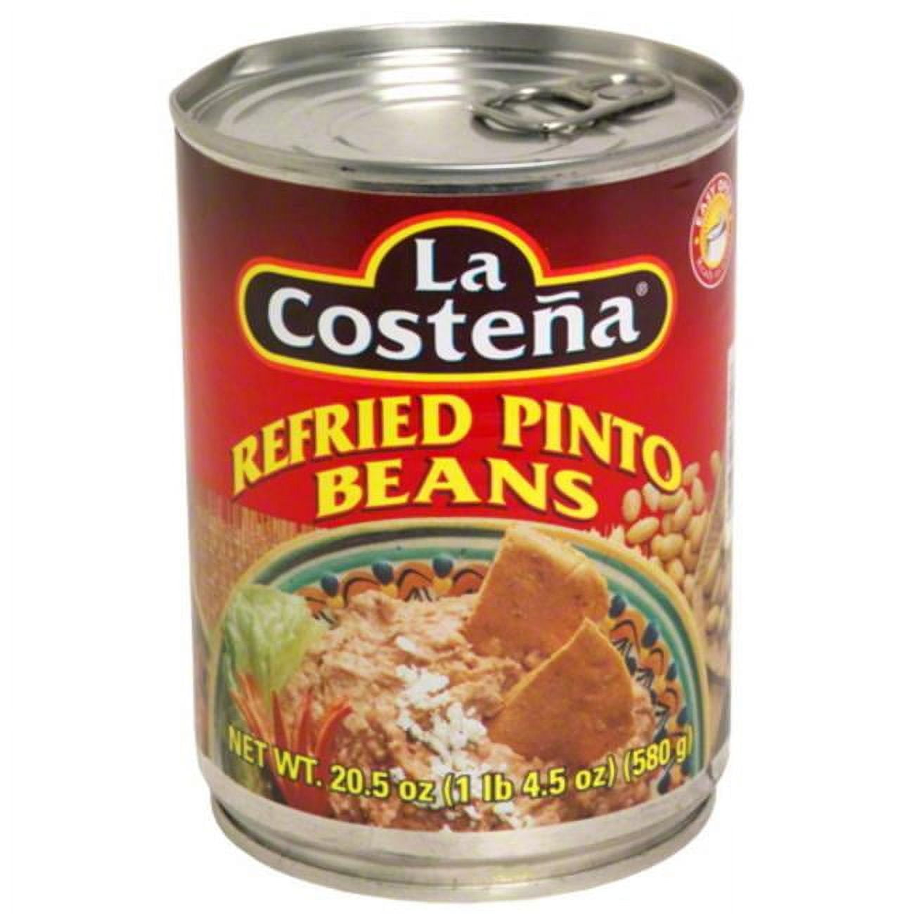 Refried Pinto Beans - Pack of 12 - 20.5 oz - Walmart.com