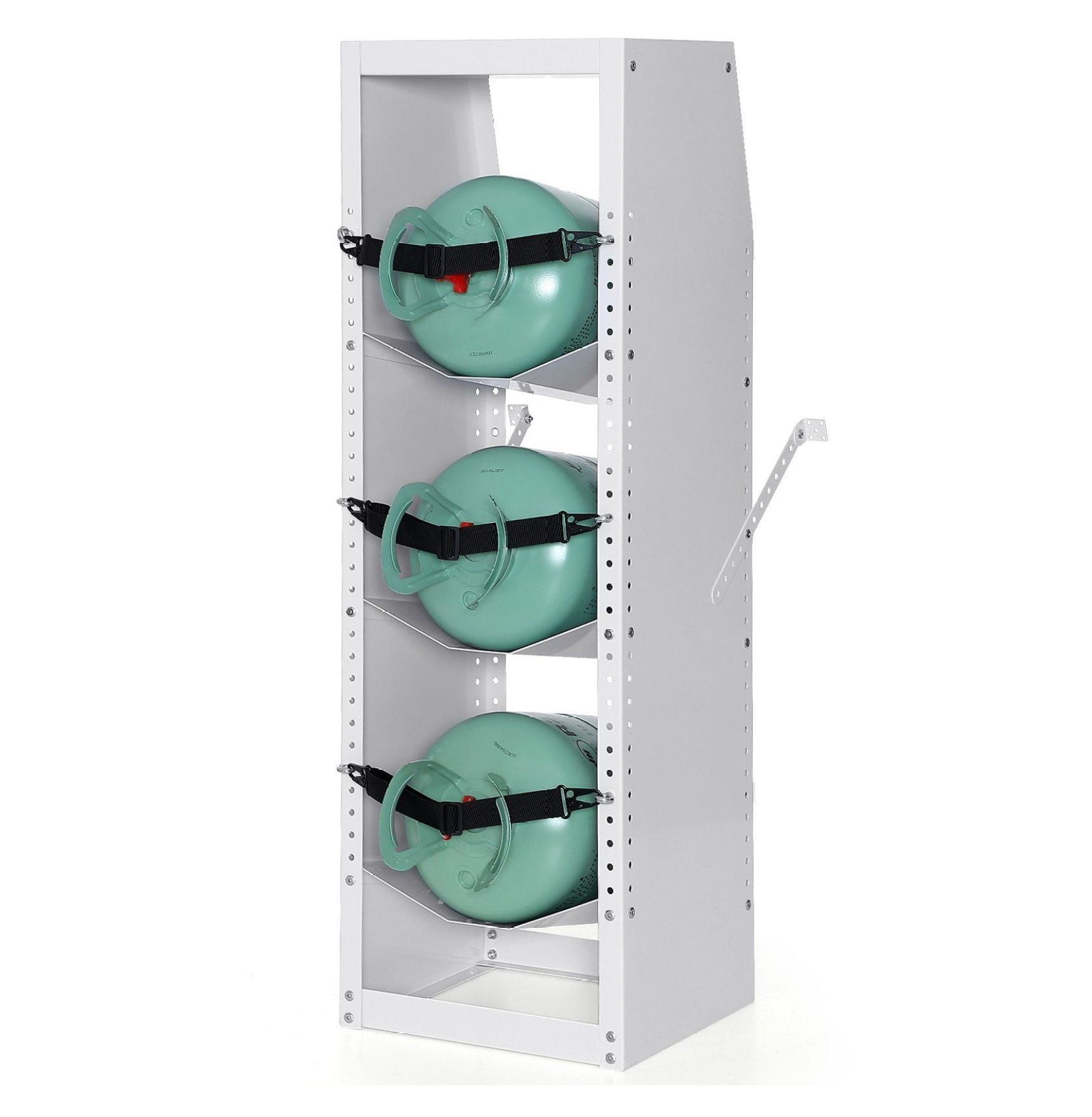 Refrigerant Cylinder Rack - 30-50lb Bottle Holder - Gas Cylinder ...