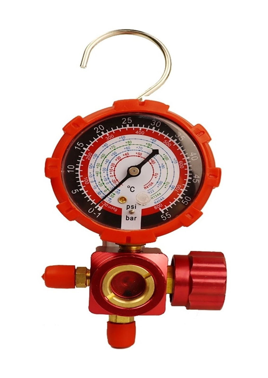 Refrigerant Manifold Gauge Alloy Manometer Valves Pressures Gauge Air ...