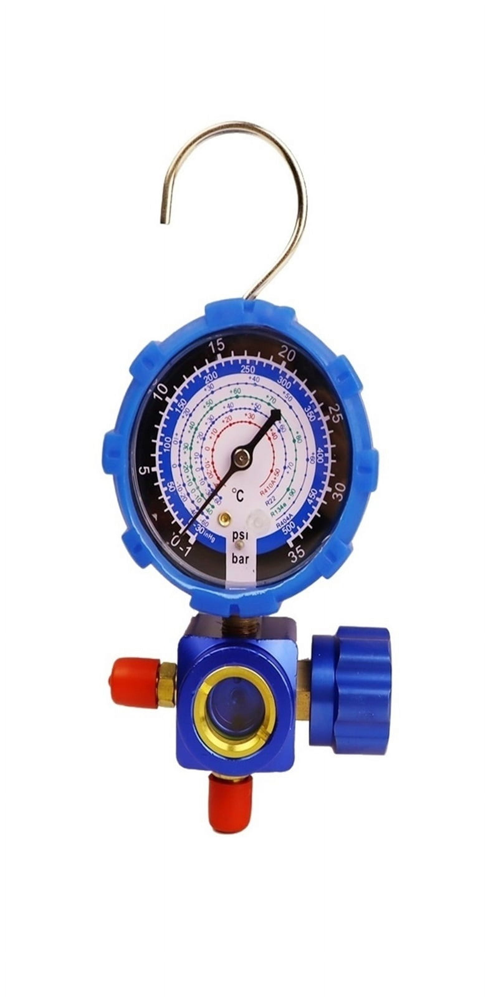 Refrigerant Manifold Gauge Alloy Manometer Valves Pressures Gauge Air ...