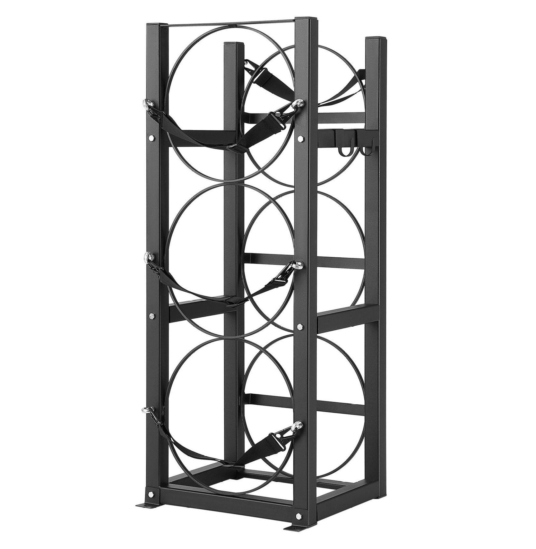 Refrigerant Rack, with 3 x 30lbs Bottle , Cylinder Rack 12.79x12.99x33 ...