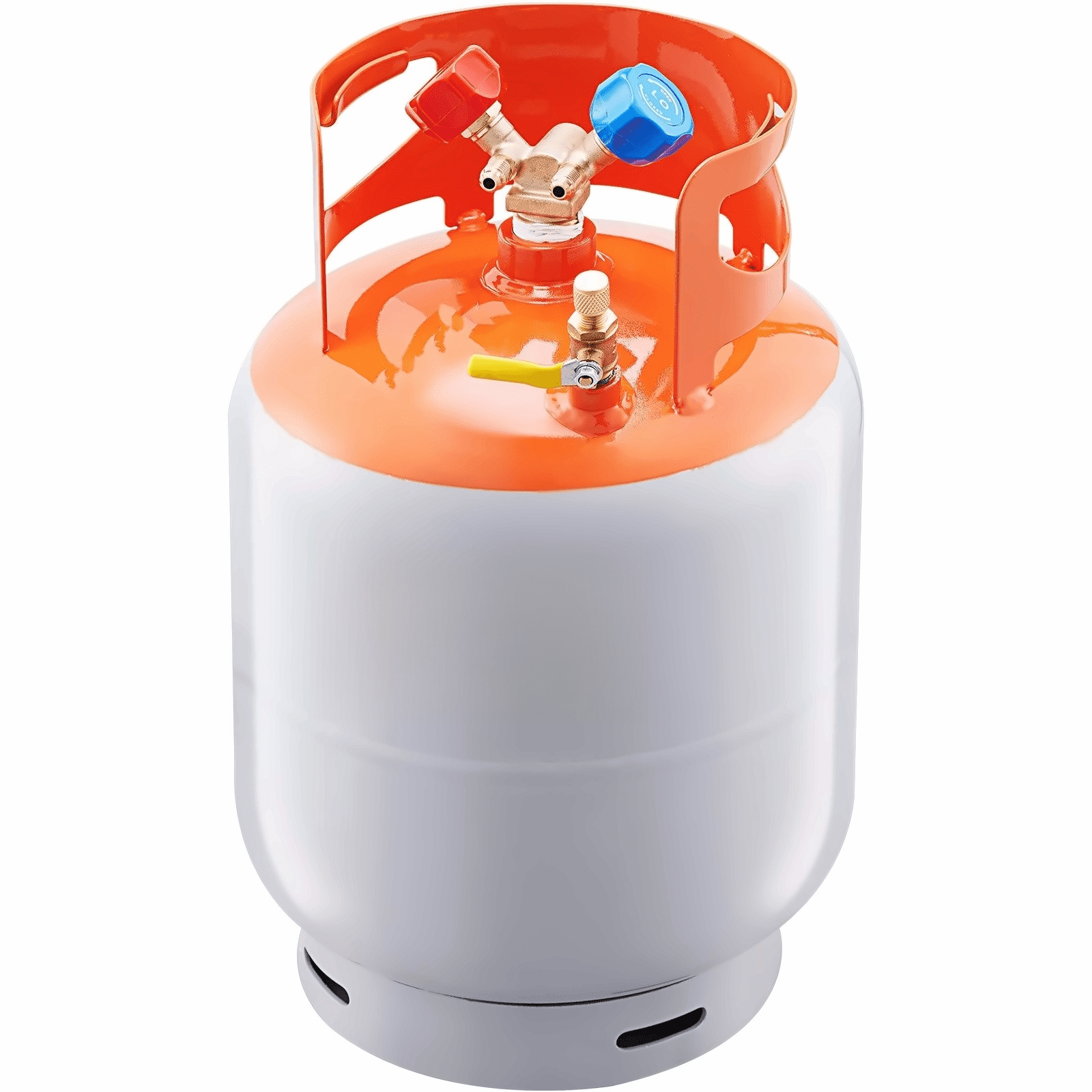 Refrigerant Recovery Tank 50 LBS, 400 PSI - R22/R134A/R410A, Portable ...