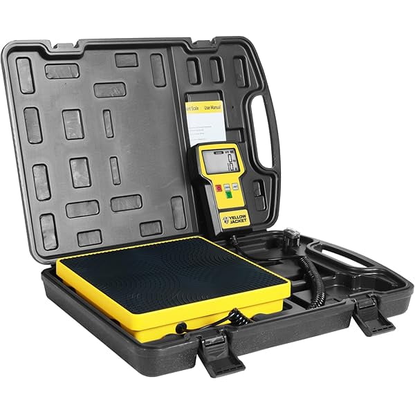 Refrigerant Scale 220 LBS HVAC Freon Scale Ultra-Large LCD Screen High ...
