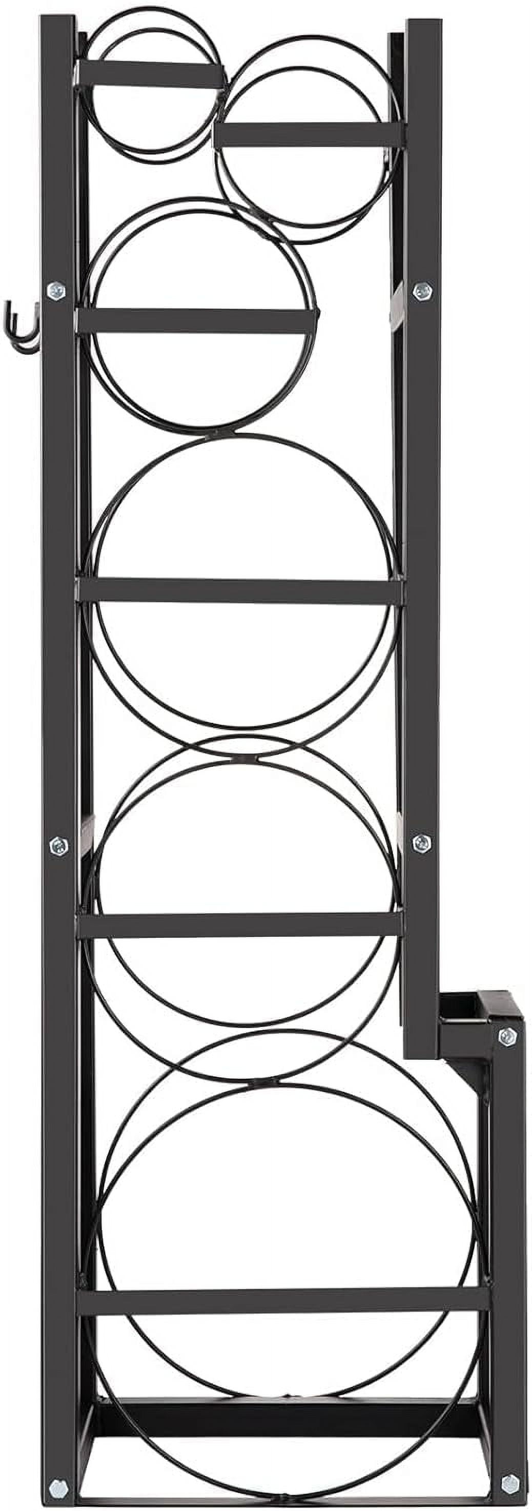 Refrigerant Tank Rack 1x50lbs and 2x30lbs Cylinder Tank Rack 15"x12"x48 ...