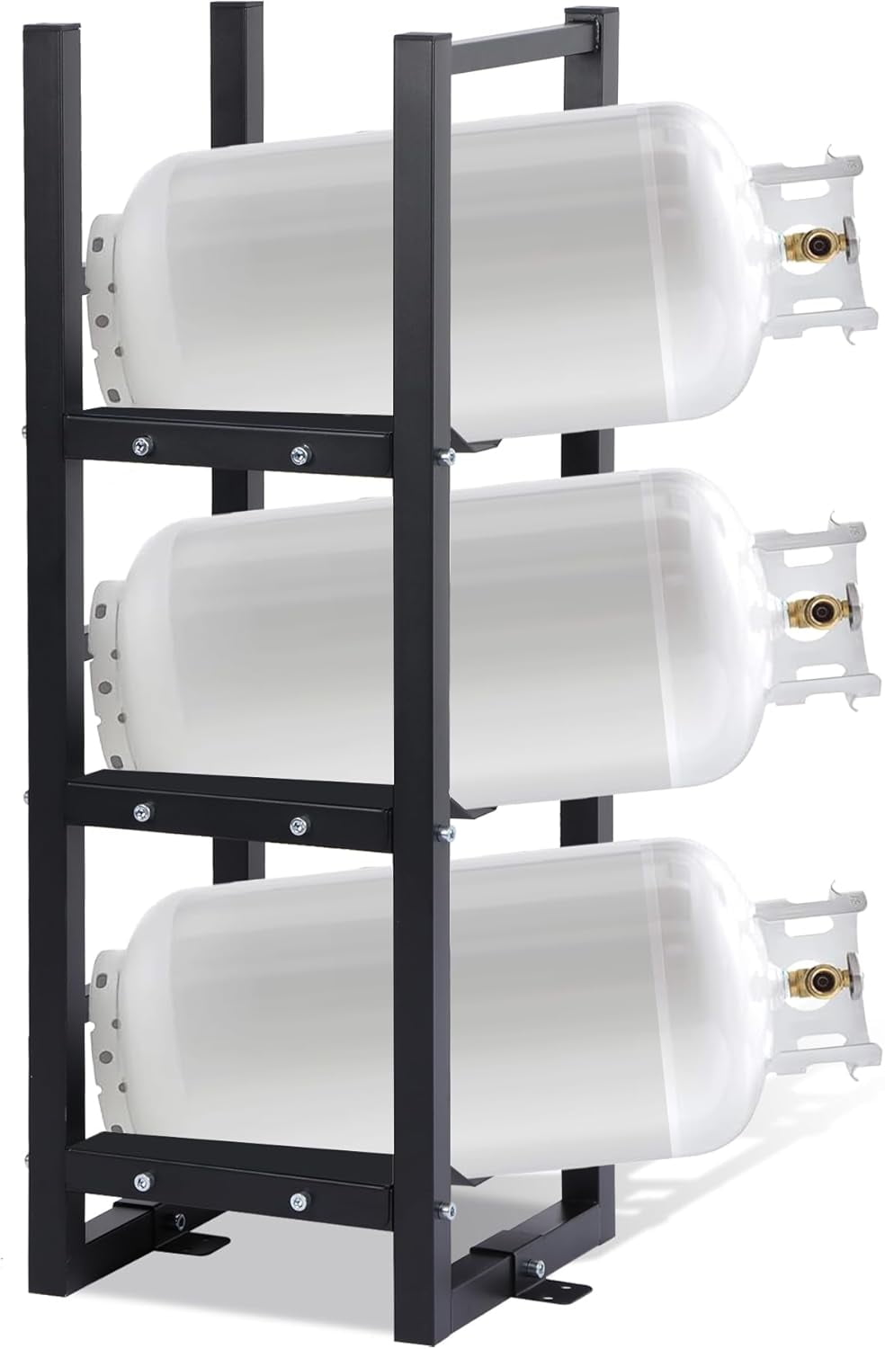 Refrigerant Tank Rack 3x30lb, Stable Refrigerant Cylinder Tank Rack ...