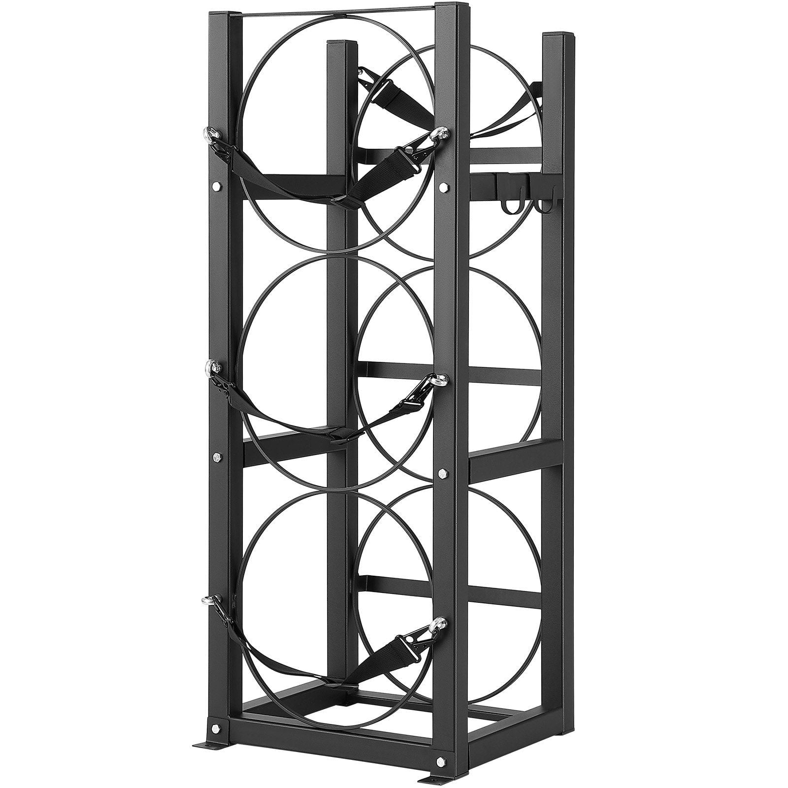Refrigerant Cylinder Rack, Holds 3 Tanks (30 lbs Each), Freon Tank ...