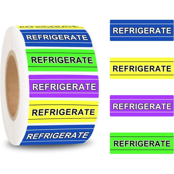 Refrigerate Medical Labels Refrigerate Food Service Pharmacy Stickers 0 ...
