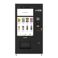 Refrigerated Snack Vending Machine In Black With 48 Slots Featuring ...