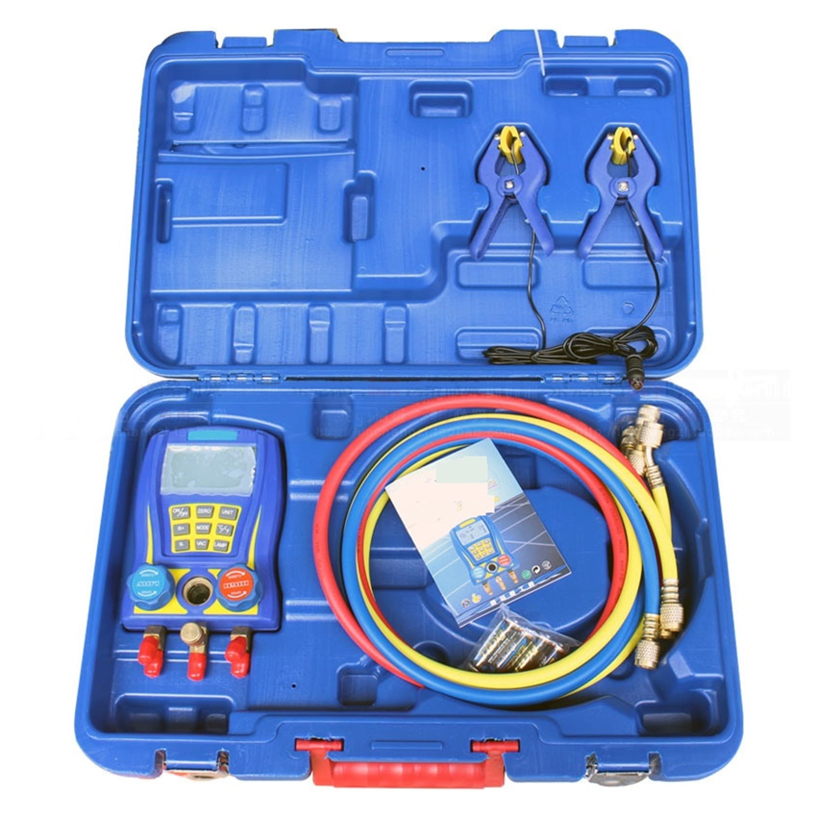 Refrigeration Manifolds Gauge Electronic Fluoride Meter Digital Display ...