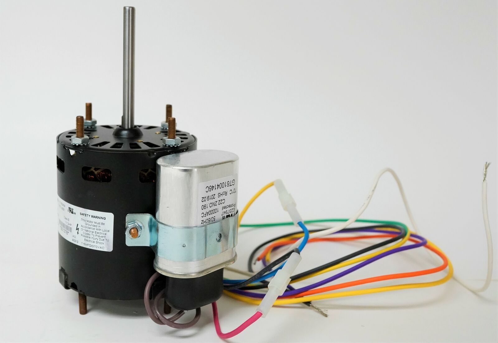 Refrigeration Motor for Bohn 25309101 Fasco D1127 Evaporator Fan ...