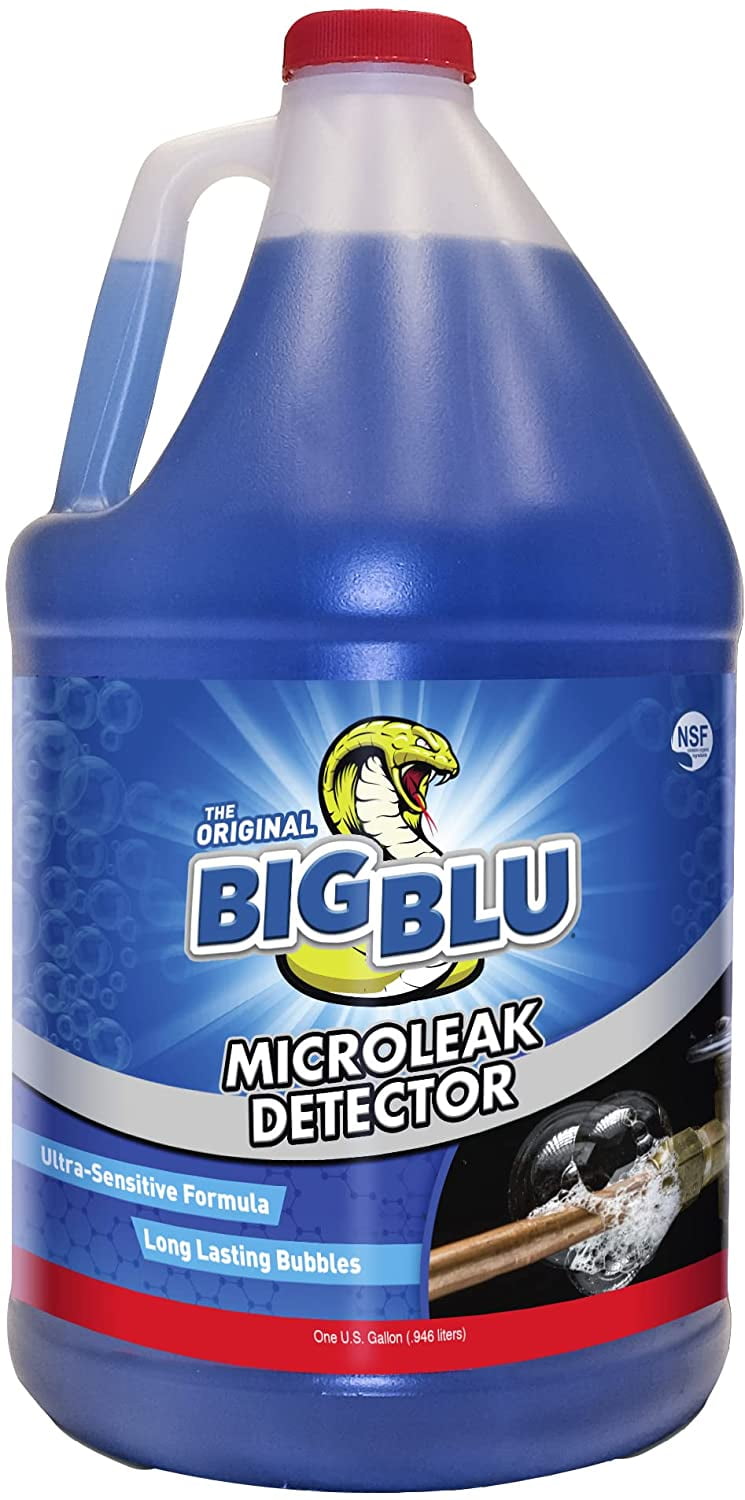 Refrigeration Technologies Big Blu Micro Leak Detector 1 Gal, Blue ...