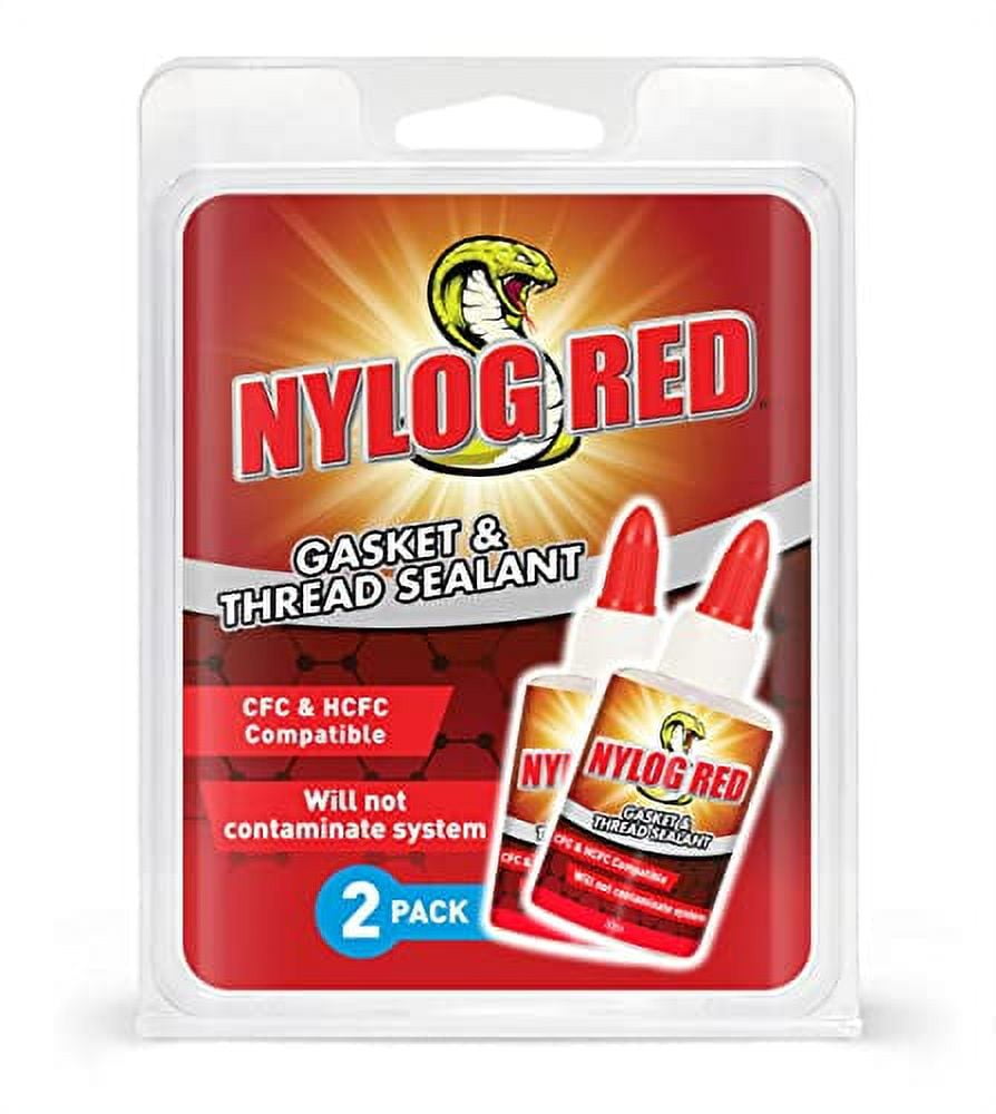 Refrigeration Technologies Nylog Red Gasket and Thread Sealant 2 Pack ...