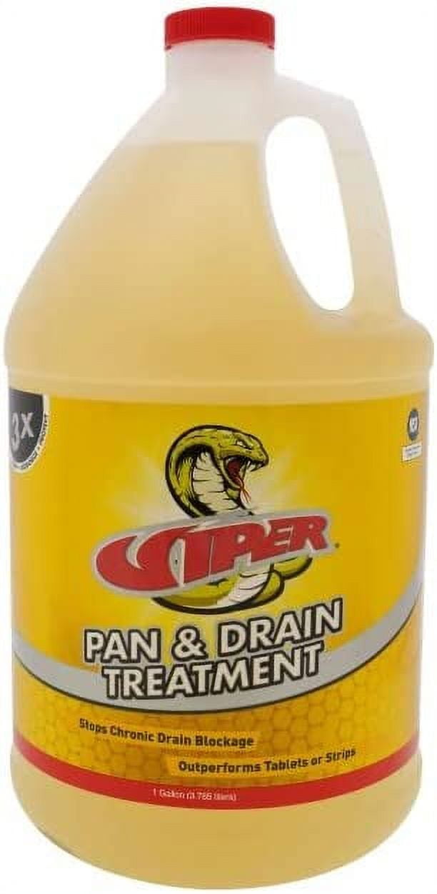 Refrigeration Technologies Viper Pan & Drain Treatment 1 Gal Yellow ...