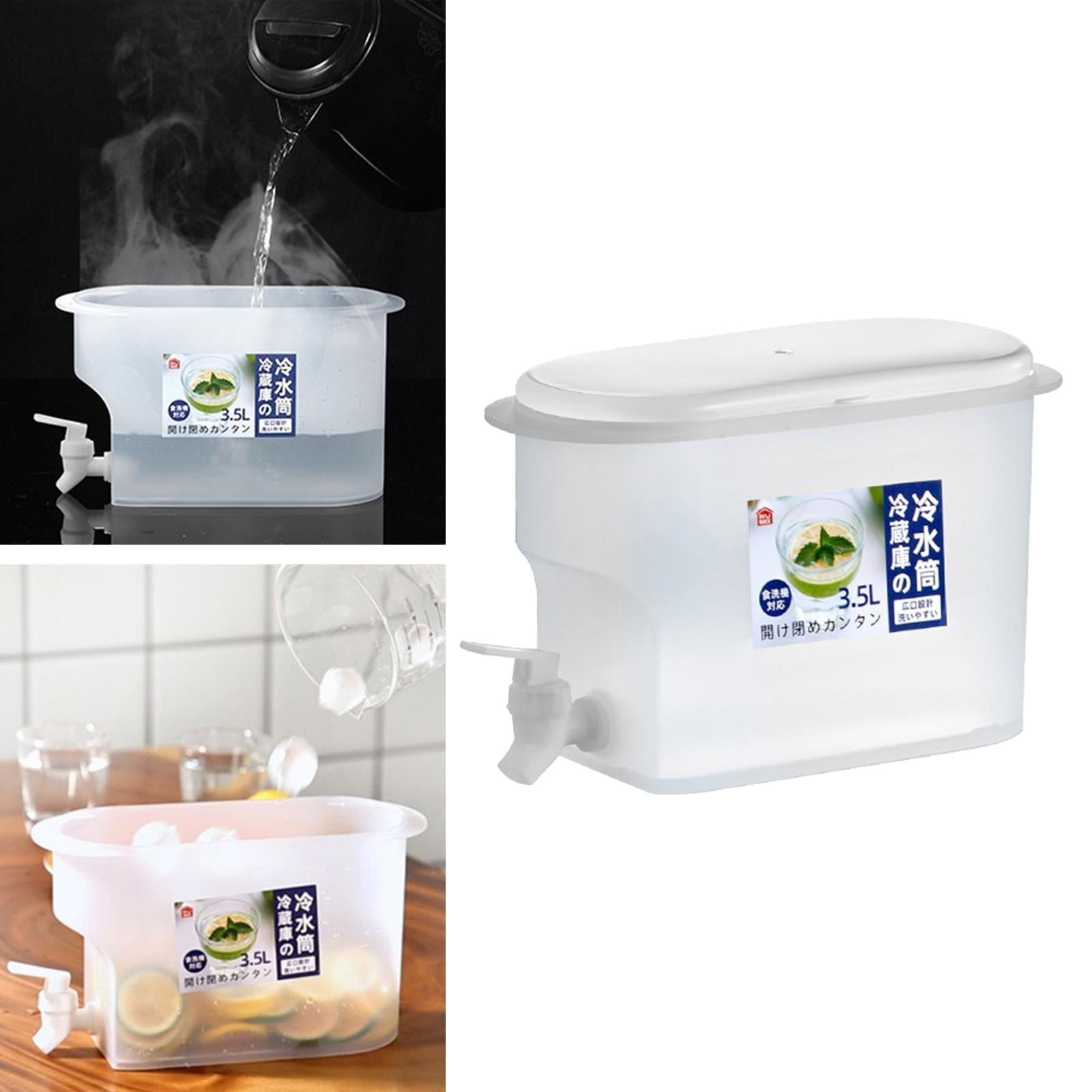 Walmart 1 Gallon Refrigerator Water Jug, Cold Beverage Pitcher with ...