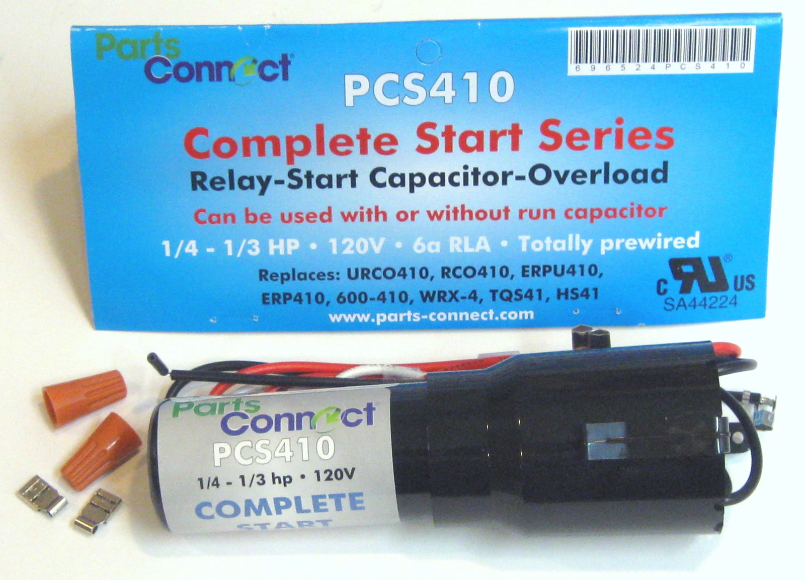 Refrigerator 3-N-1 Relay Capacitor Overload For -1/3 Hp Compressor ...