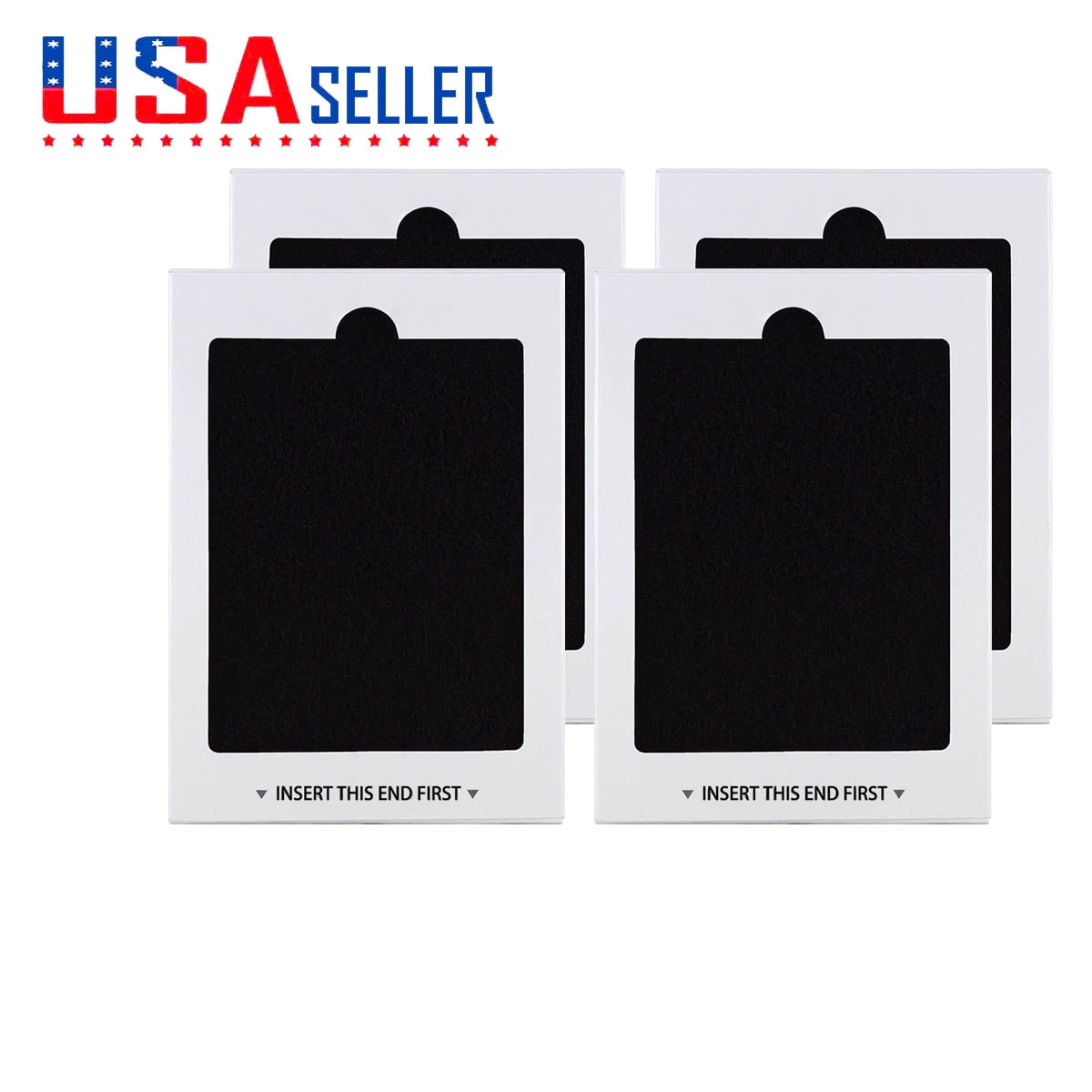 Electrolux Compatible Refrigerator Air Filter, 4 Pack, Activated Carbon ...