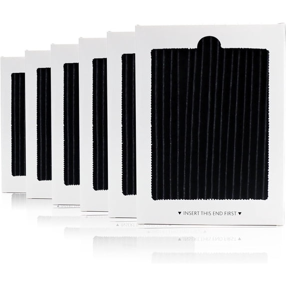 Refrigerator Air Filter Replacement 6 Pack -Carbon Activated Filter ...