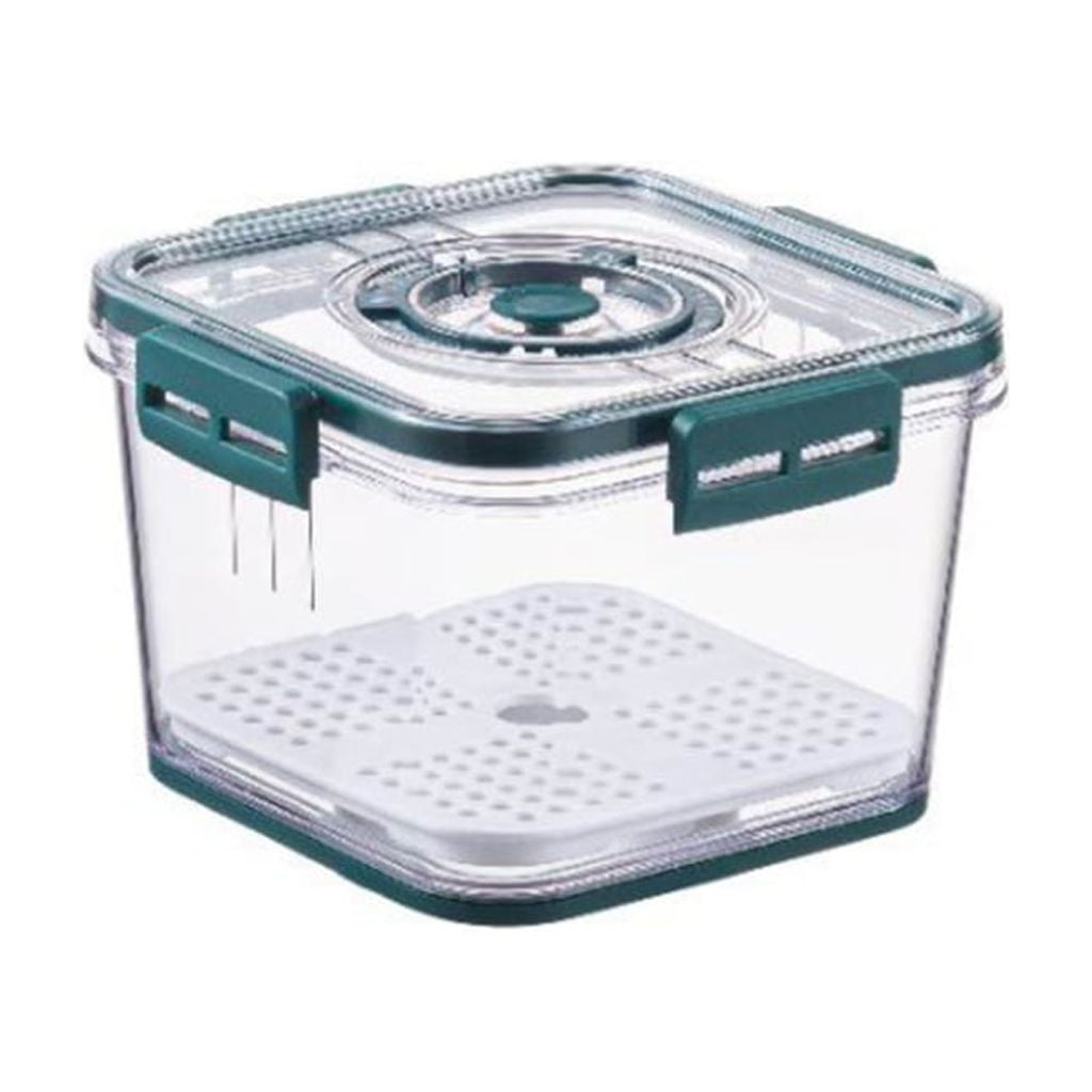 Refrigerator Airtight Food Storage Box Clear Sealed Container ...
