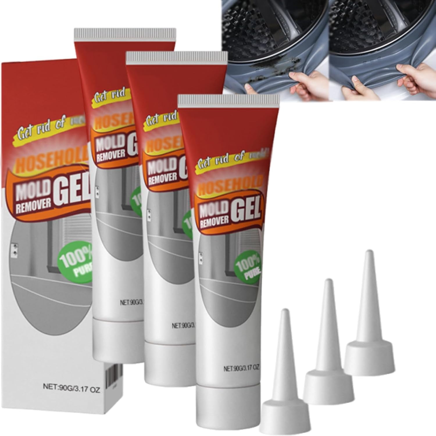 Refrigerator And Washing Machine Seal Stain Cleaning Gel,Washing ...