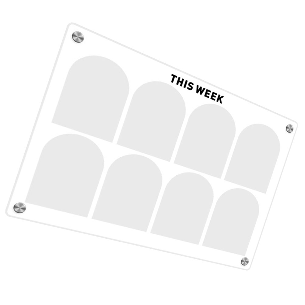 Refrigerator Board Office Supplies Magnetic Plan Notes Fridge Calendars ...