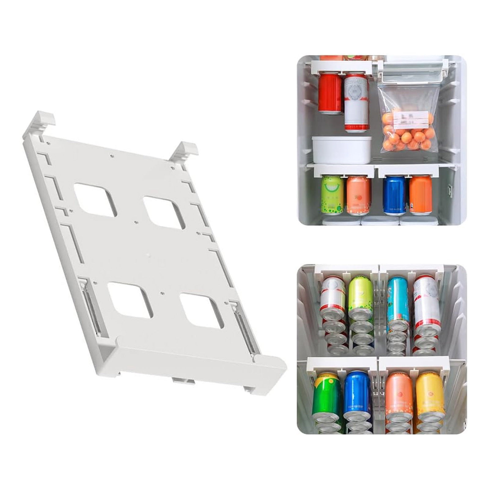 Refrigerator Can Organizer Beverage Can Dispenser Rack Hanging Can ...