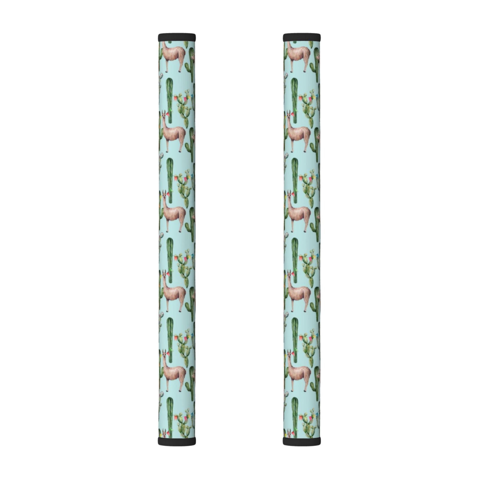 Refrigerator Door Handle Covers Set of 2, Alpaca llama cactus flag ...