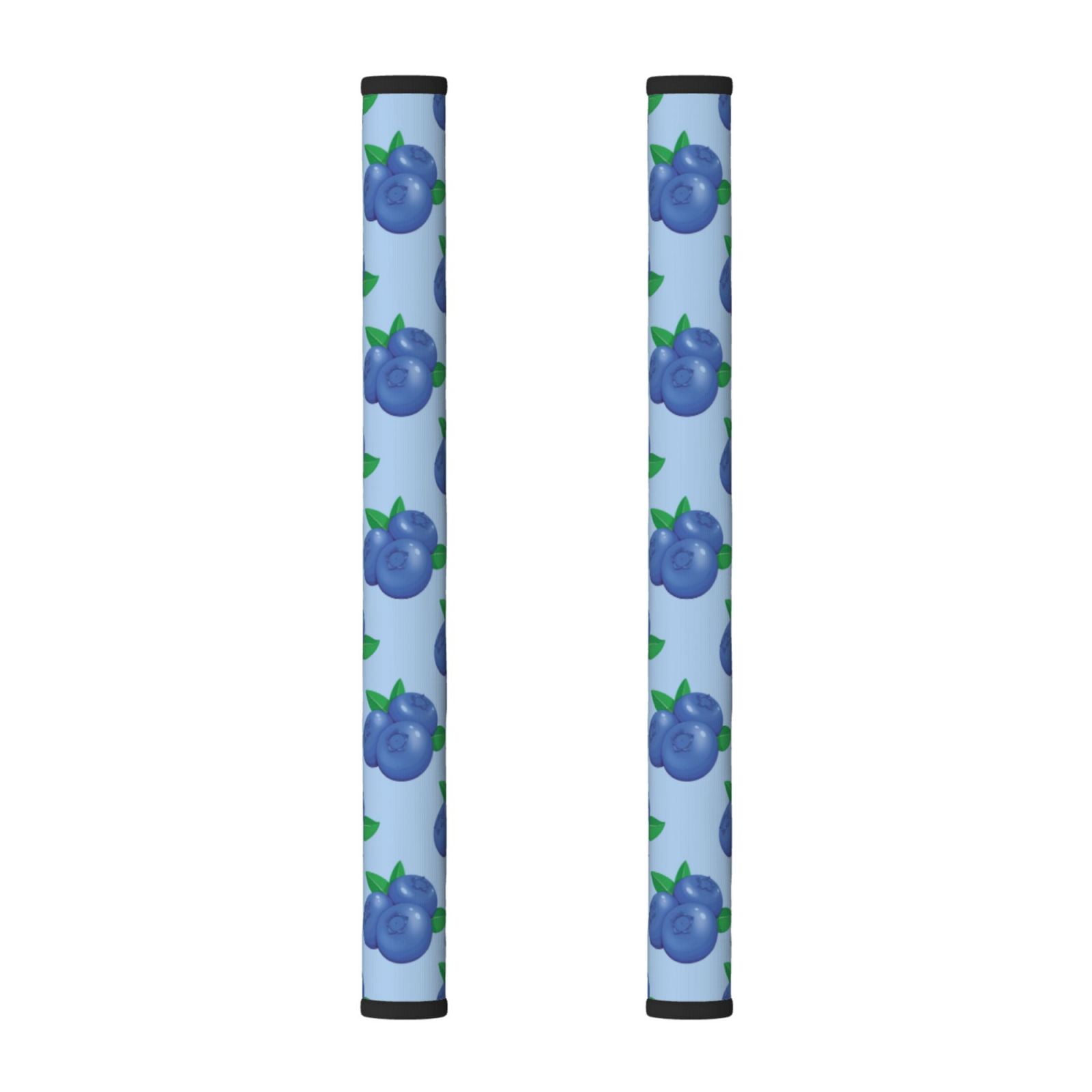 Refrigerator Door Handle Covers Set of 2, Blueberry Print blue ...