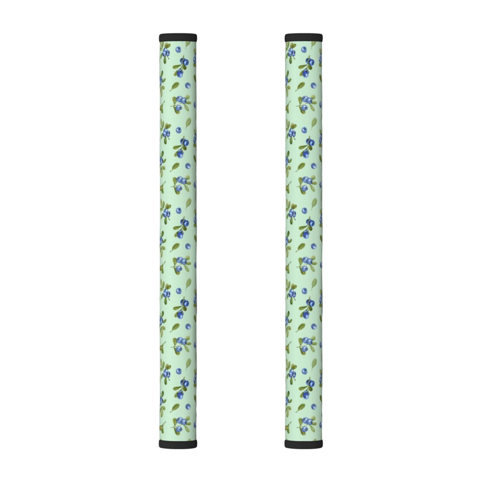 Refrigerator Door Handle Covers Set of 2, Blueberry berry Print ...