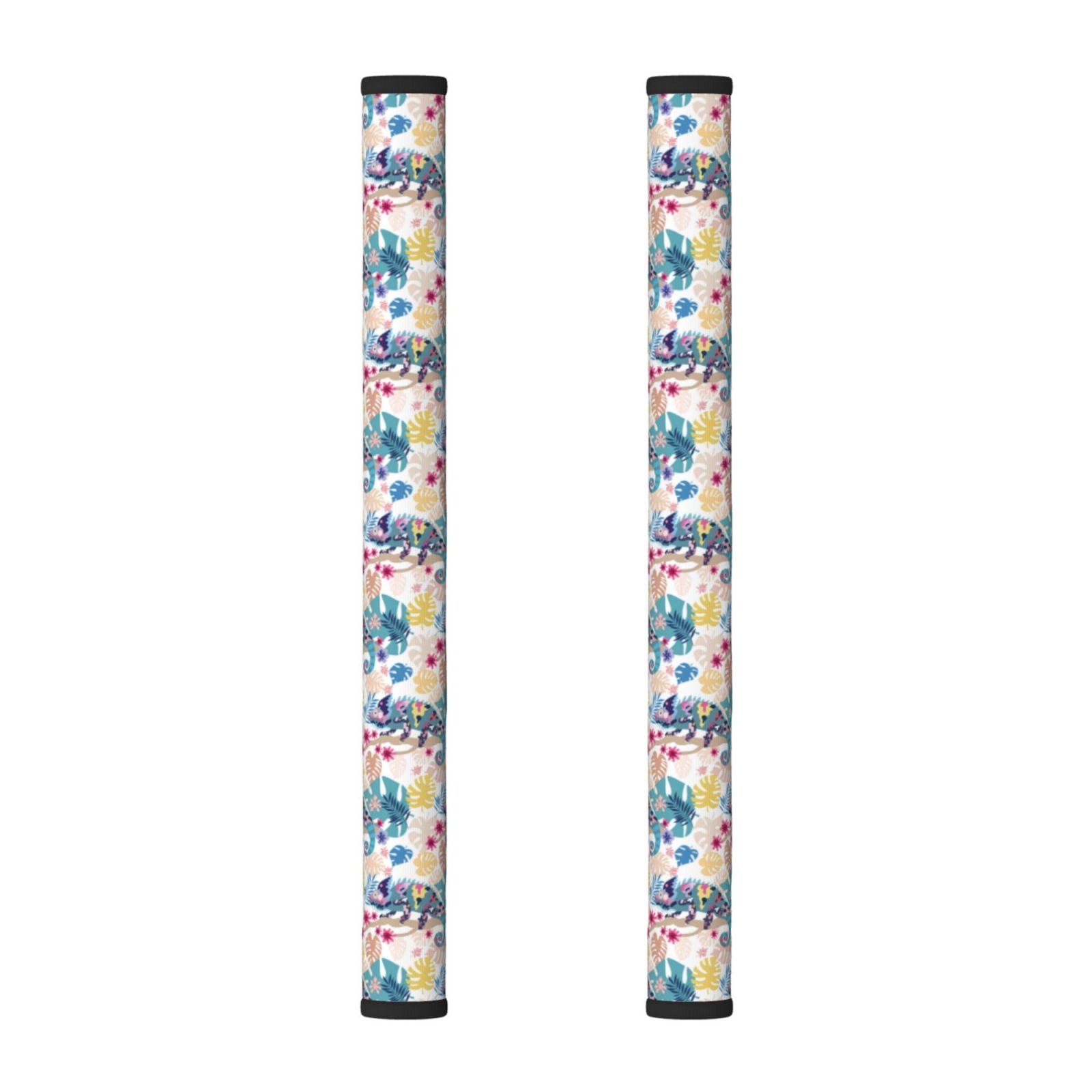 Refrigerator Door Handle Covers Set of 2, Colorful Chameleon Lizard ...