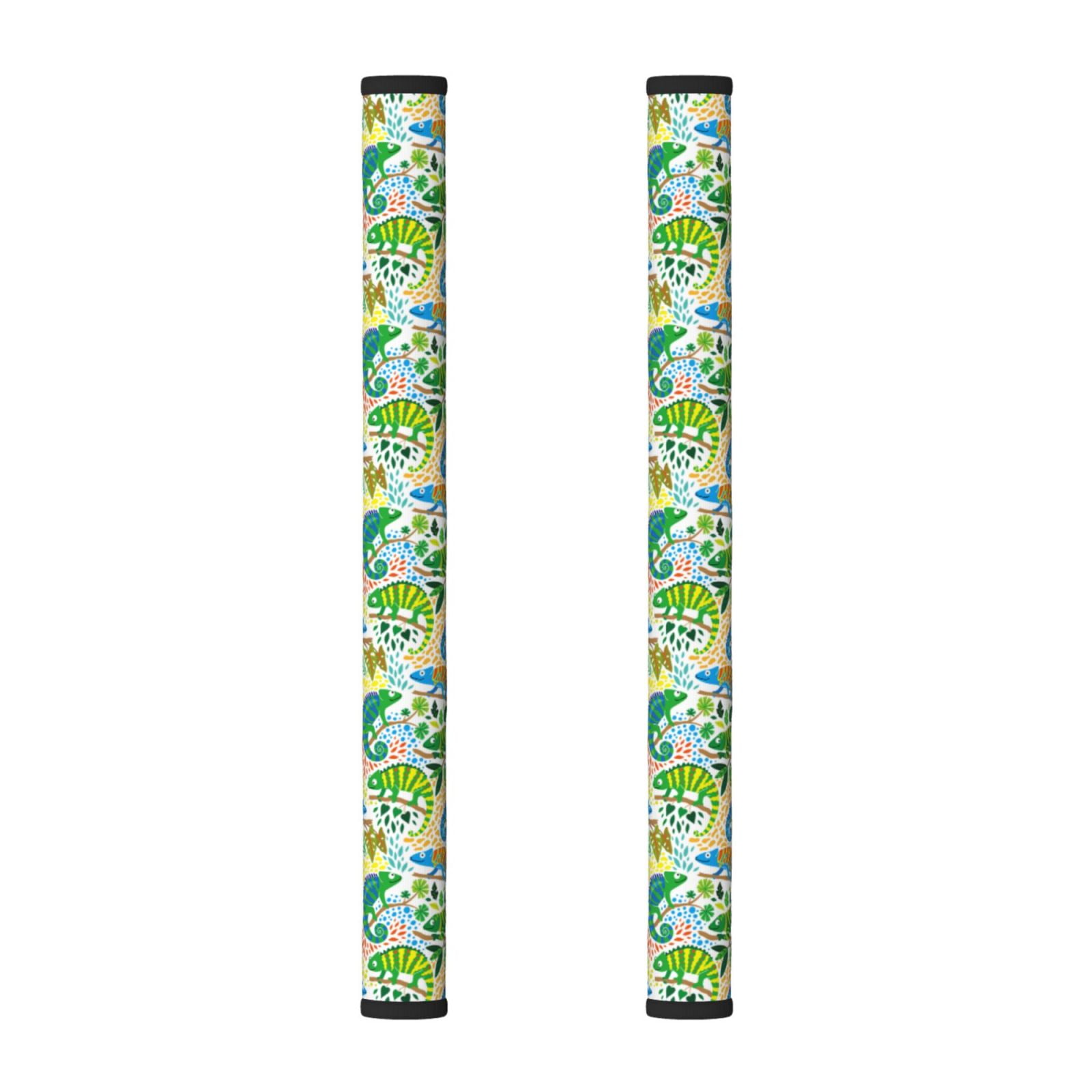 Refrigerator Door Handle Covers Set of 2 - Colorful Chameleon Plant ...