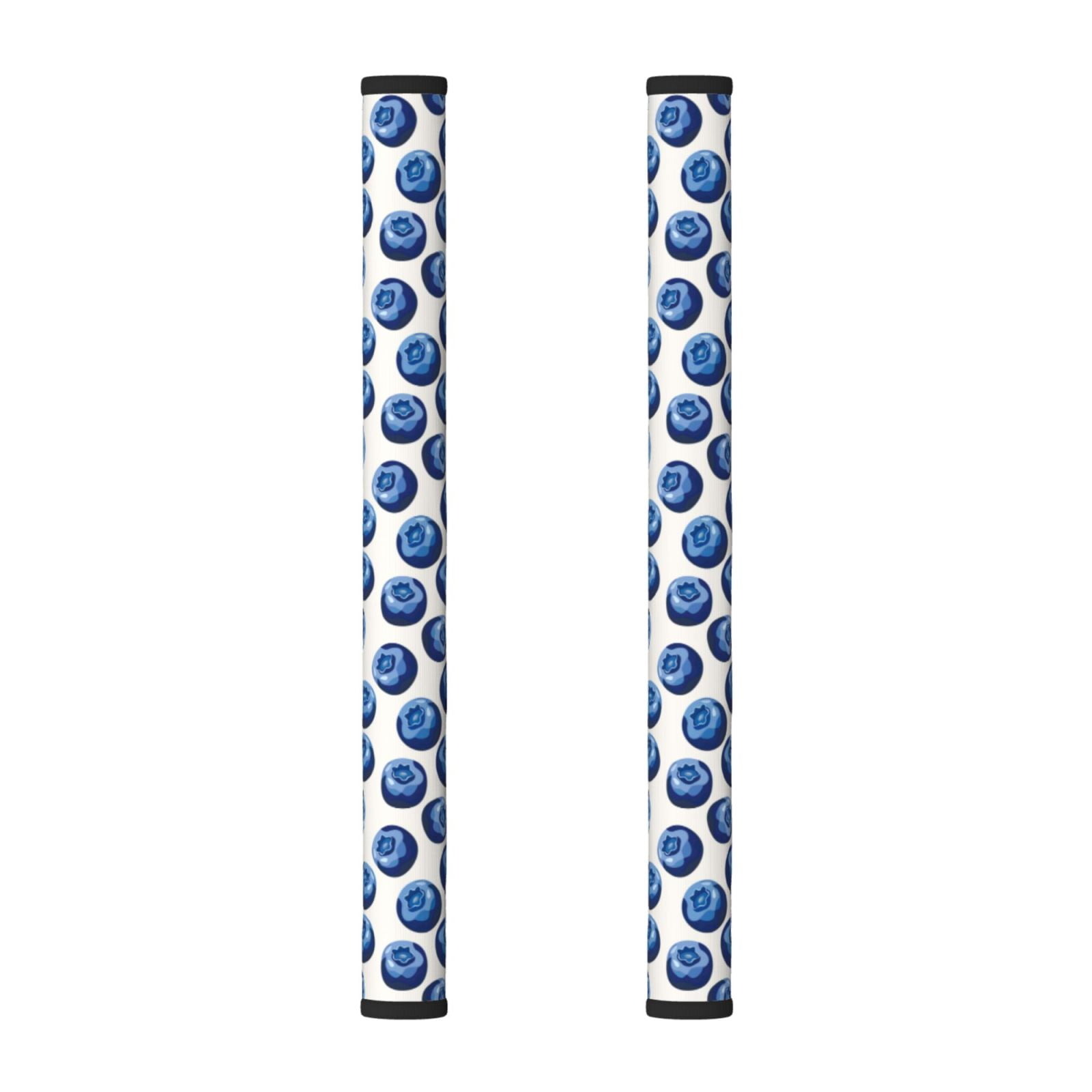 Refrigerator Door Handle Covers Set of 2, Cute Sapphire Blueberry ...