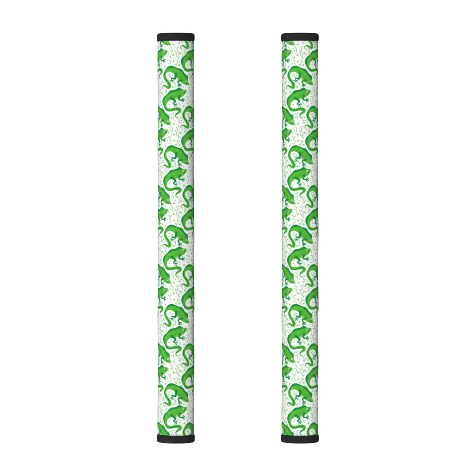 Refrigerator Door Handle Covers Set of 2 - Funny Chameleon Lizard Green ...