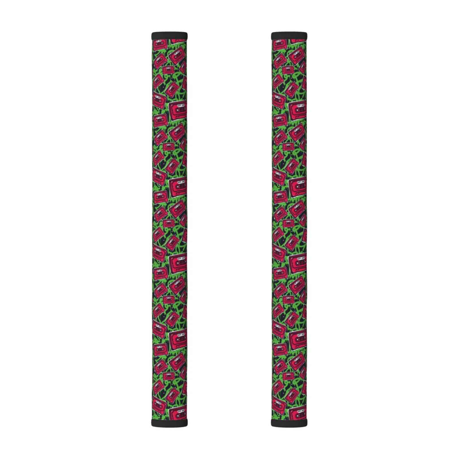 Refrigerator Door Handle Covers Set of 2, Graffiti Tape Adjustable Non ...