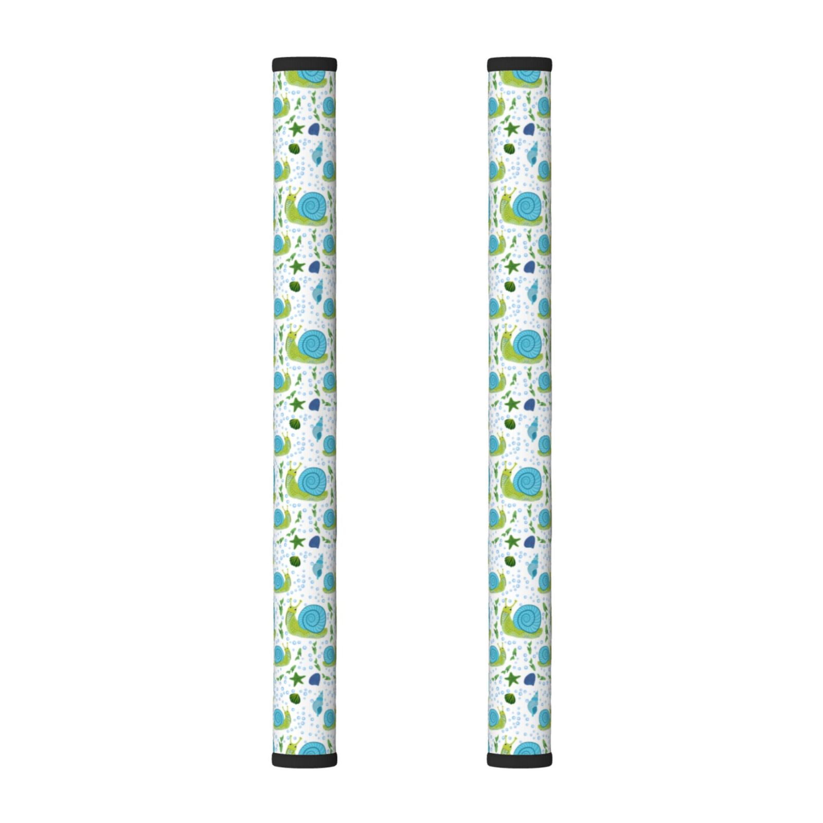 Refrigerator Door Handle Covers Set of 2, Green Blue Slug Shells ...