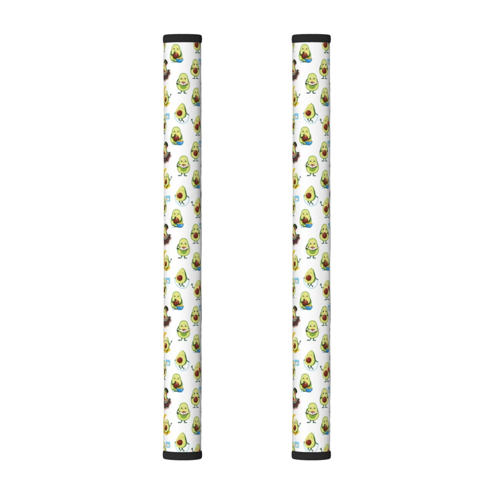 Refrigerator Door Handle Covers Set of 2, Kawaii Cute Avocado Moon ...