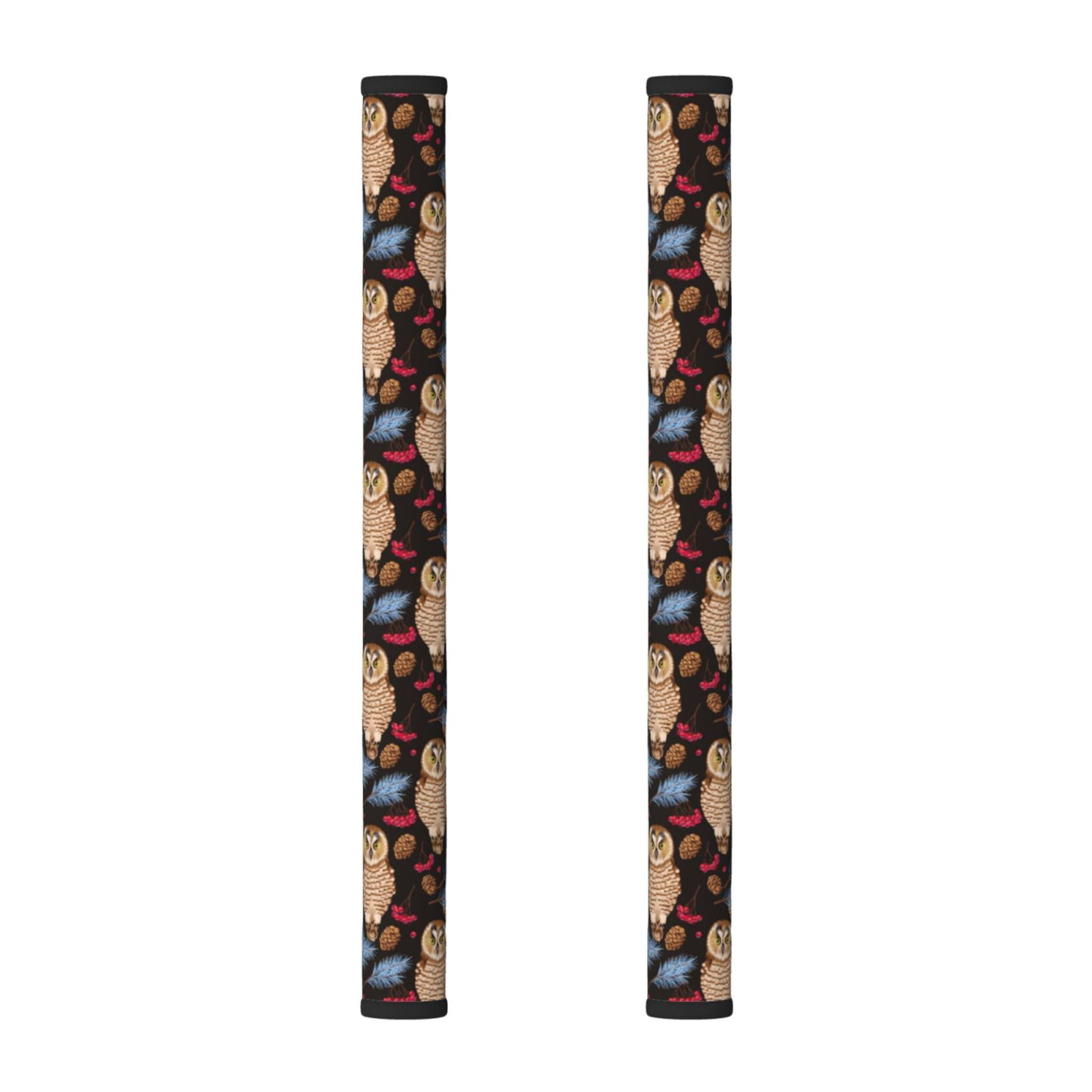 Refrigerator Door Handle Covers Set of 2, Kawaii Pinecone Owl Brown ...