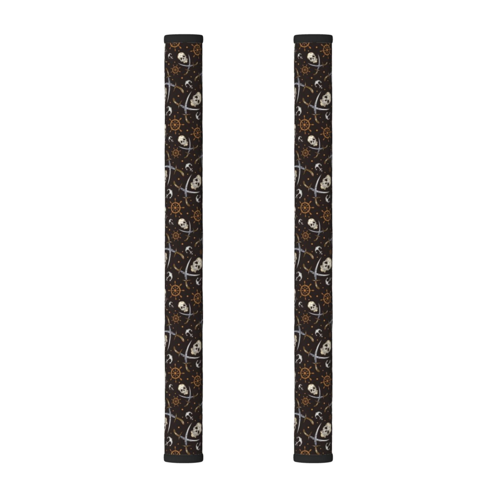 Refrigerator Door Handle Covers Set of 2, Pirate Skulls Adjustable Non ...