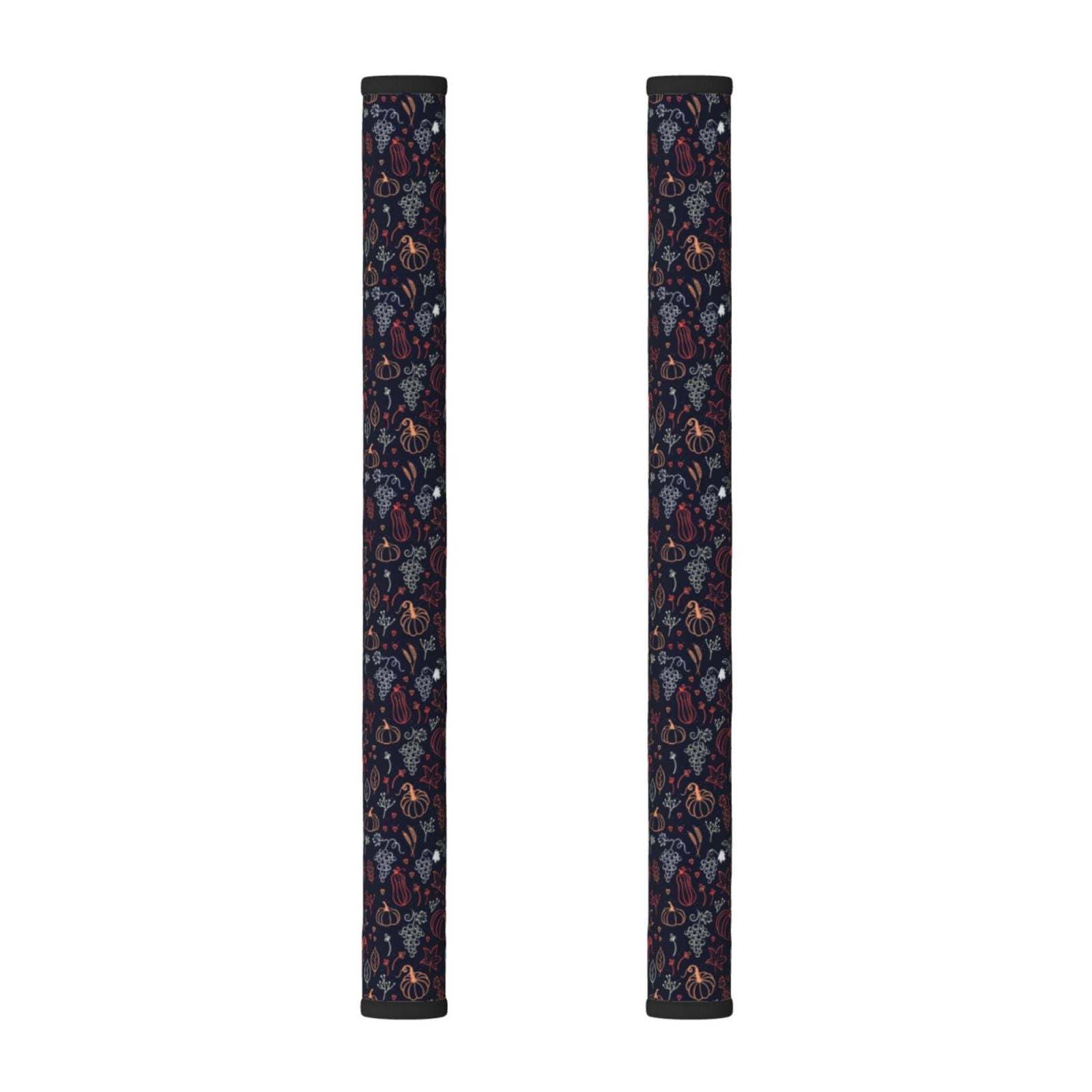 Refrigerator Door Handle Covers Set of 2, Thanksgiving Seamless Pattern ...
