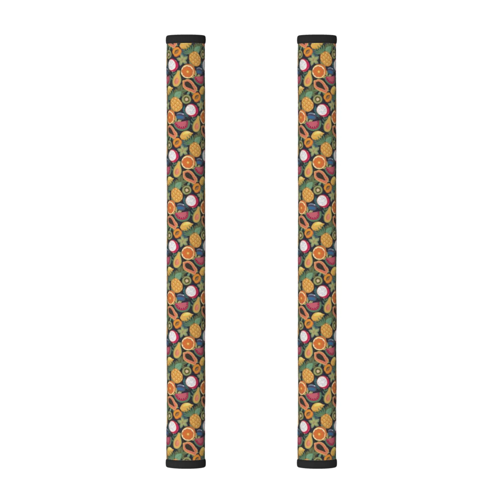 Refrigerator Door Handle Covers Set of 2 - Tropical Fruits Adjustable ...