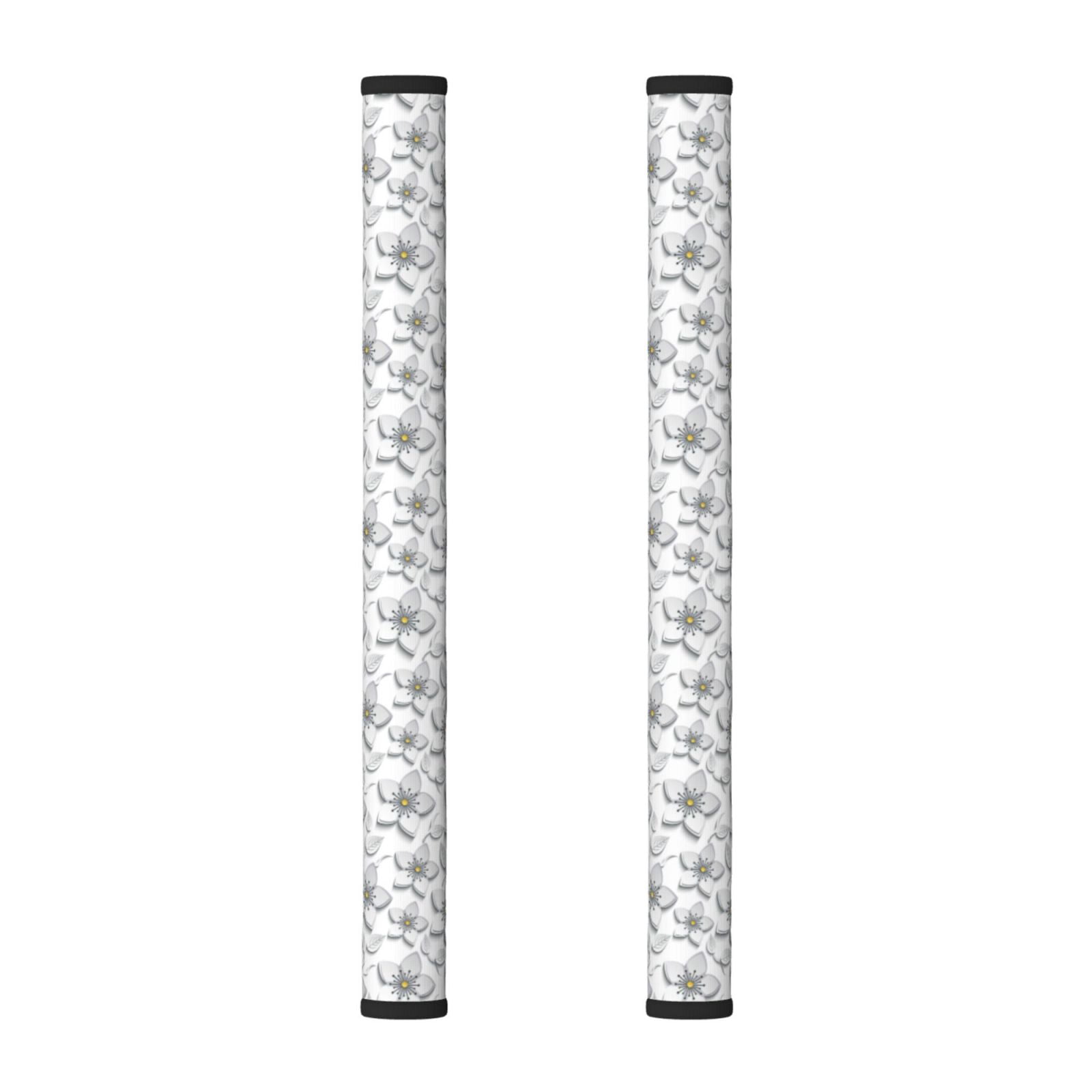 Refrigerator Door Handle Covers Set of 2 cool white berry blossoms ...