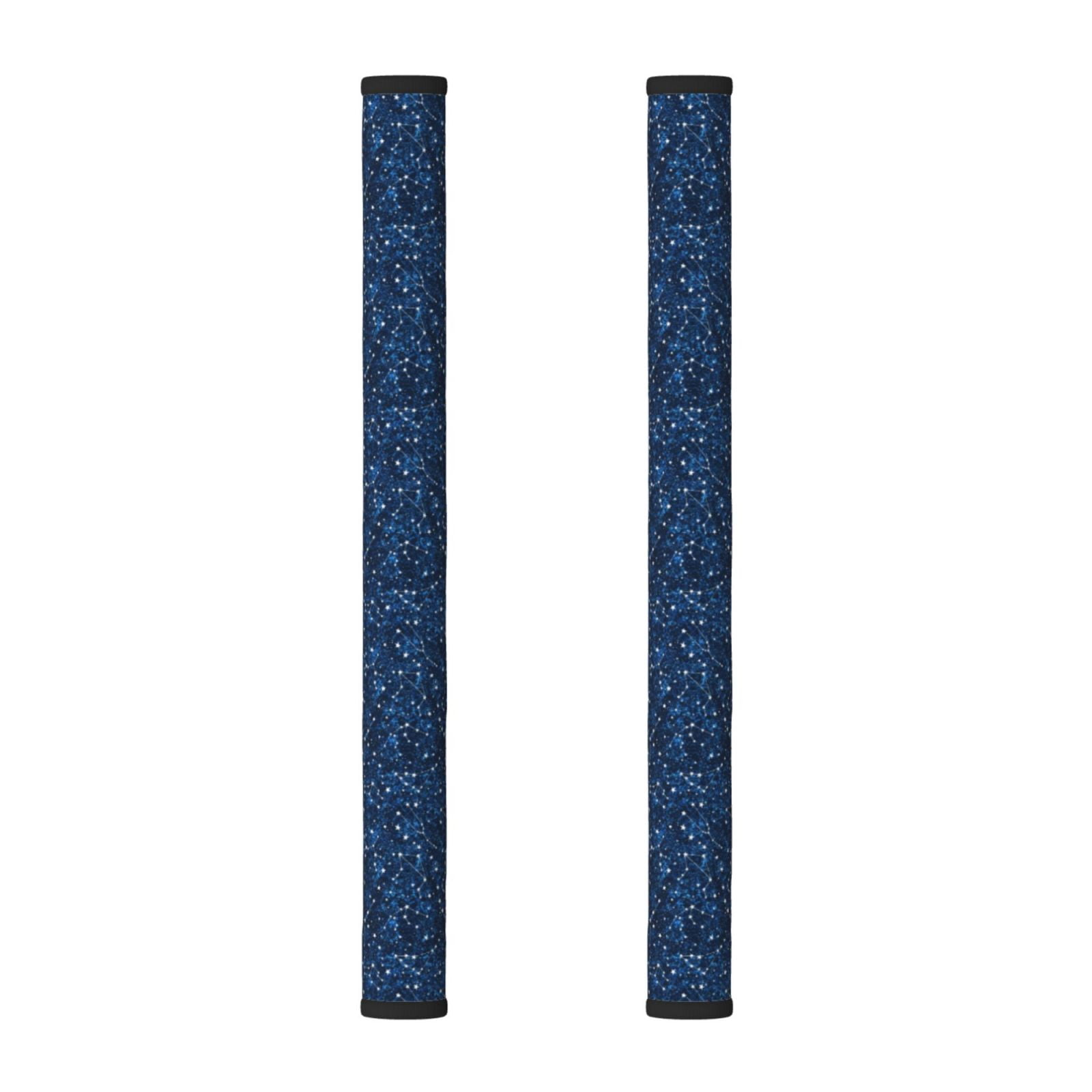 Refrigerator Door Handle Covers Set of 2, dark blue stars textured ...