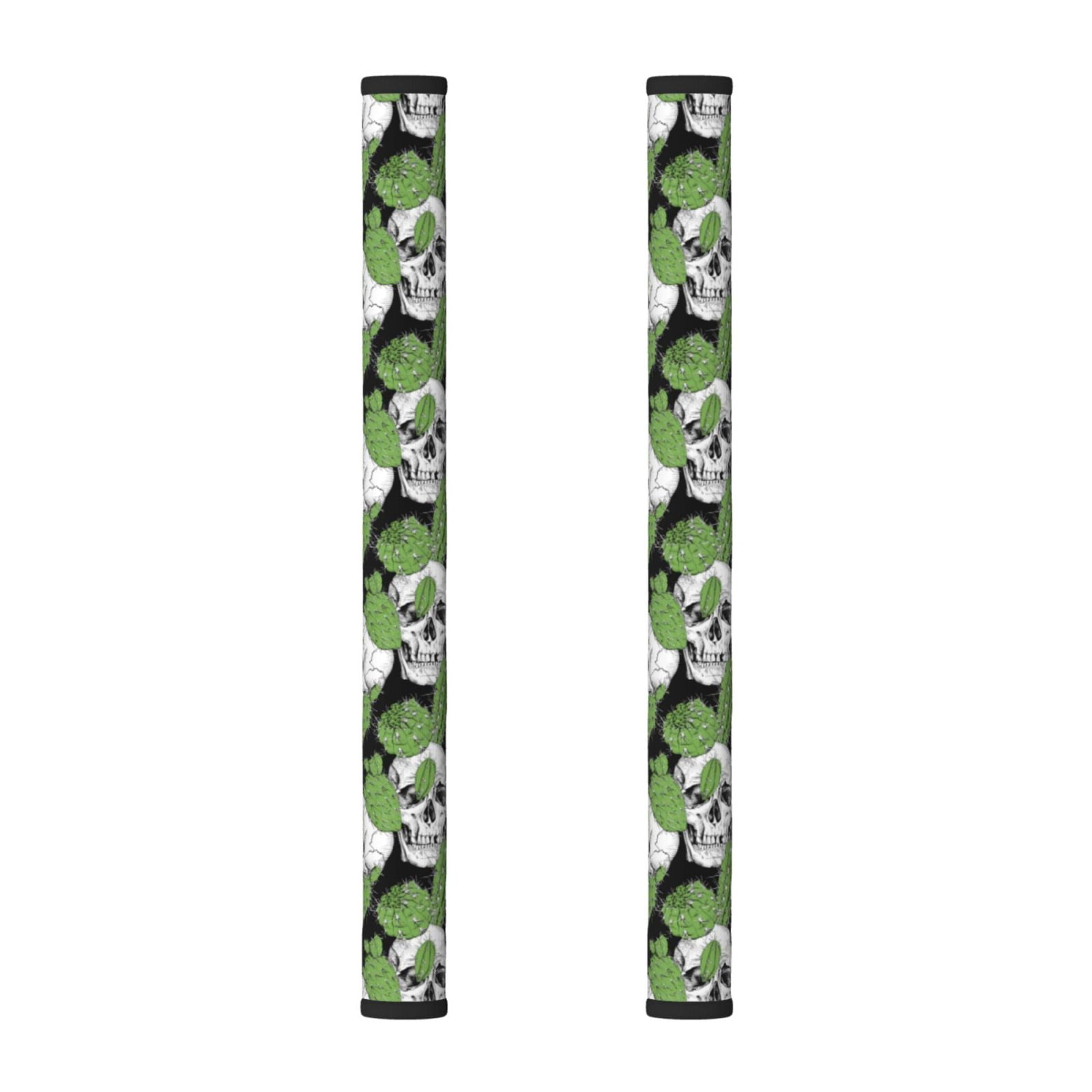 Refrigerator Door Handle Covers Set of 2 - green Cactus skull ...