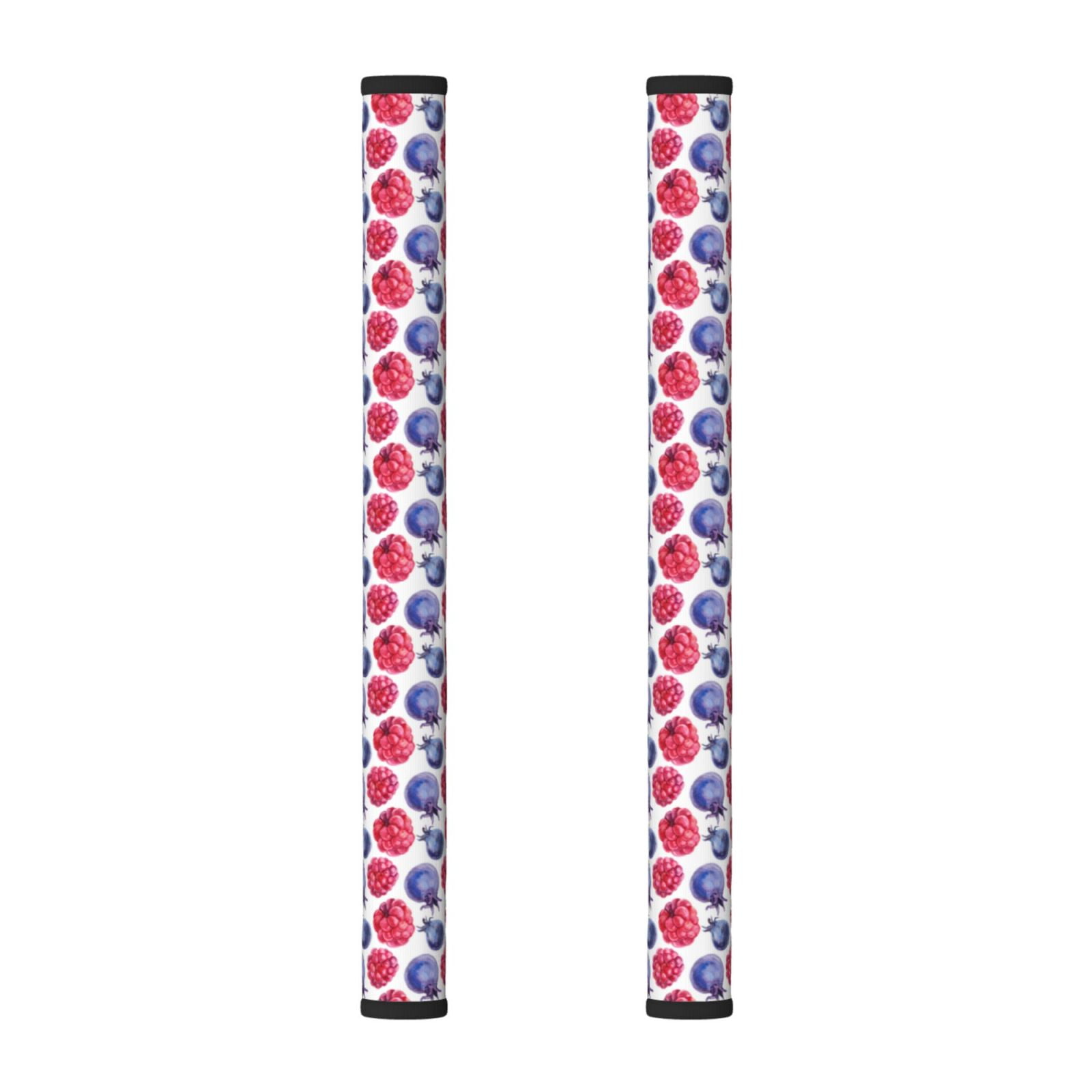 Refrigerator Door Handle Covers Set of 2 - red blue berry Adjustable ...