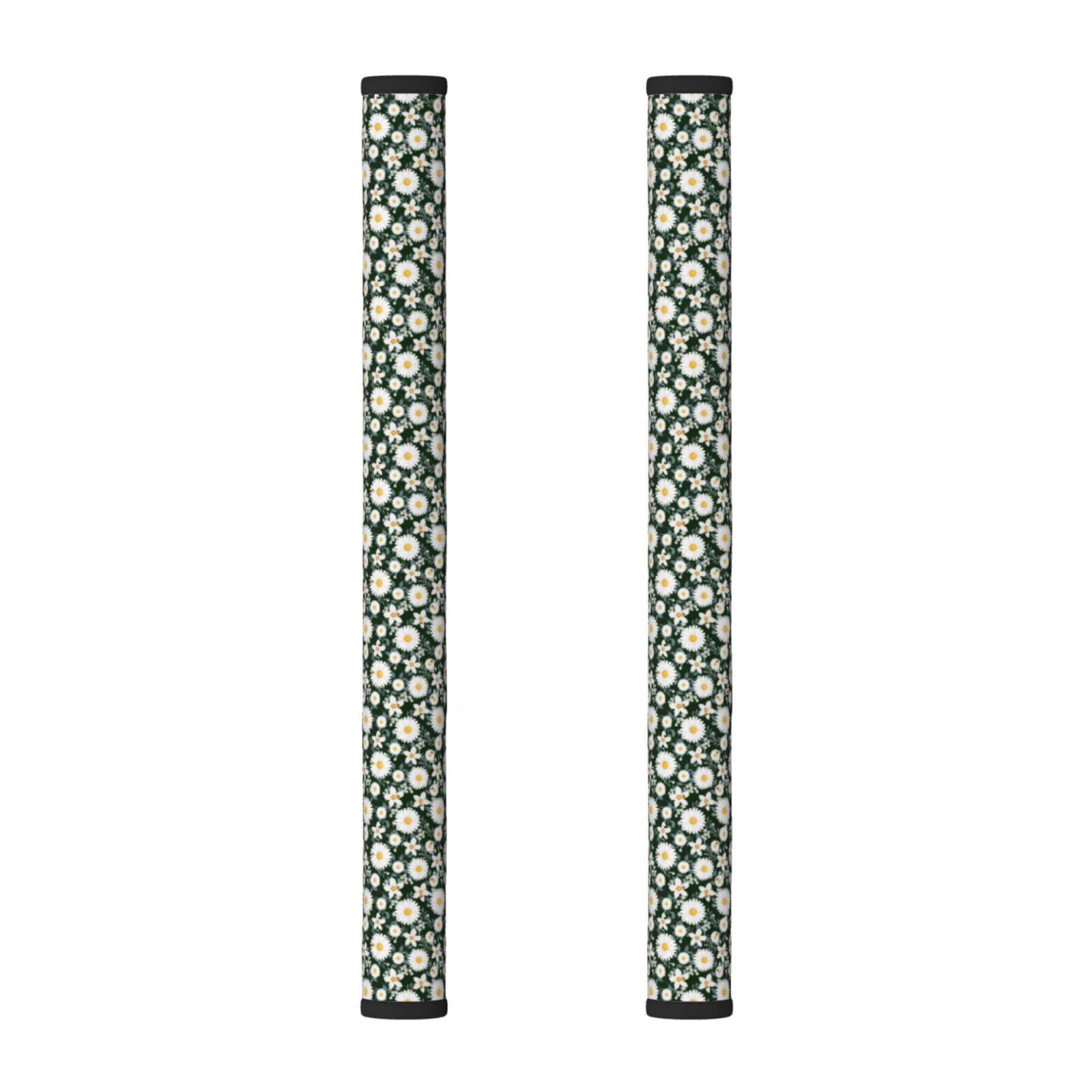 Refrigerator Door Handle Covers Set of 2 - white daisies bee aesthetic ...