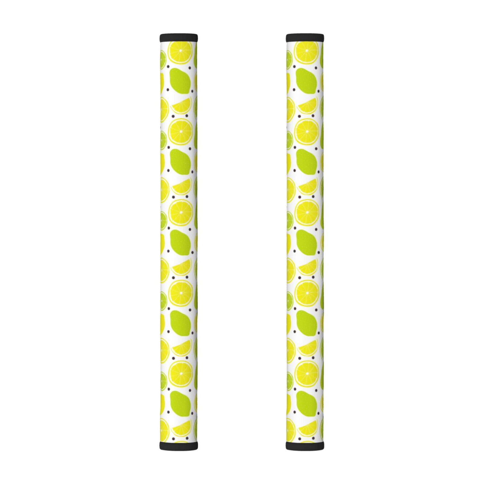 Refrigerator Door Handle Covers Set of 2 - yellow green Lemon ...