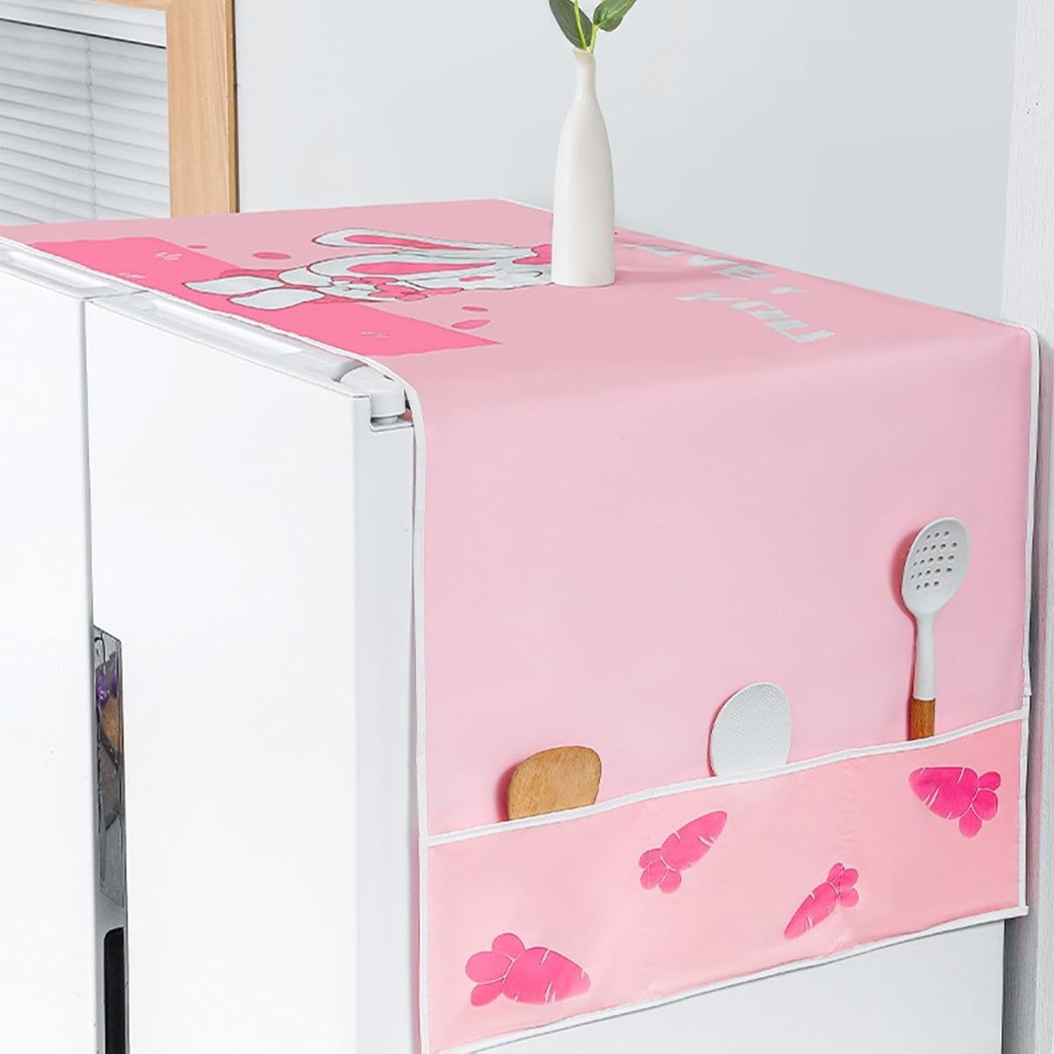 Refrigerator Dust Cover Cute Dust Cover for Washing Machine 130X54Cm ...