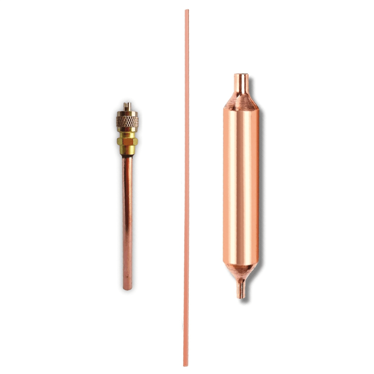 Refrigerator Filter Dryer with Access/Service Valve, Tool Kit Hvac 1 ...