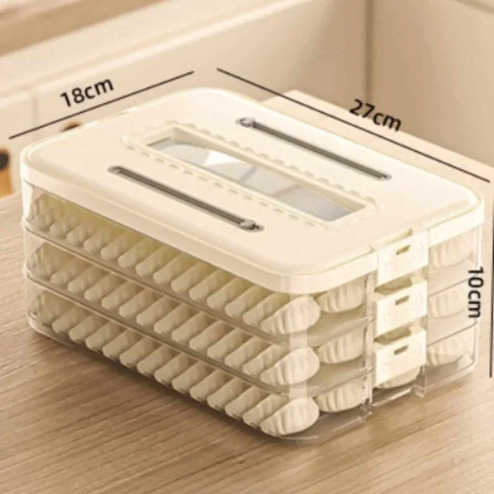 Refrigerator Food Storage Box Simple Organizers Leak-Proof Reusable ...