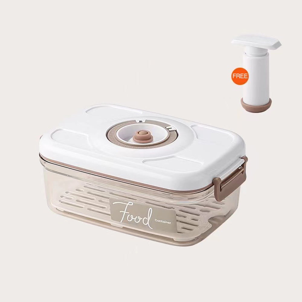 Refrigerator Food Storage Containers Preserve and Marinate Vacuum ...